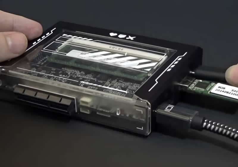 Check out MS-DOS running natively on modern hardware, showcasing the ...