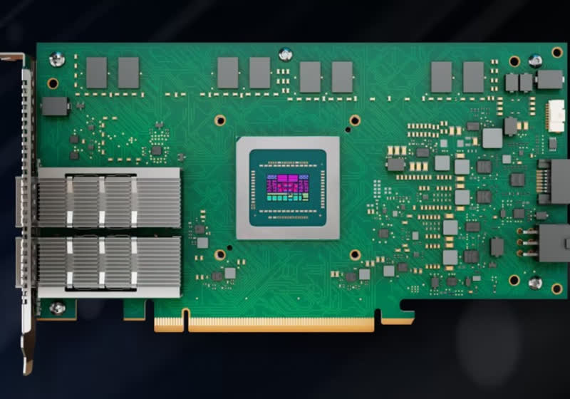 AMD reveals industry's first 400 Gbps Ultra Ethernet network card for ...