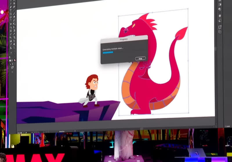 Adobe wows with Project Turntable, an AI tool that rotates 2D art in 3D ...