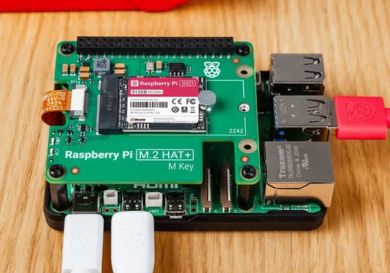 Raspberry Pi launches NVMe M.2 SSDs starting at $30 | TechSpot
