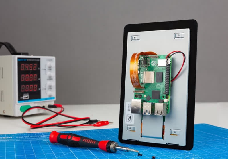 Raspberry Pi has a new Touch Display ready for inexpensive interactive ...
