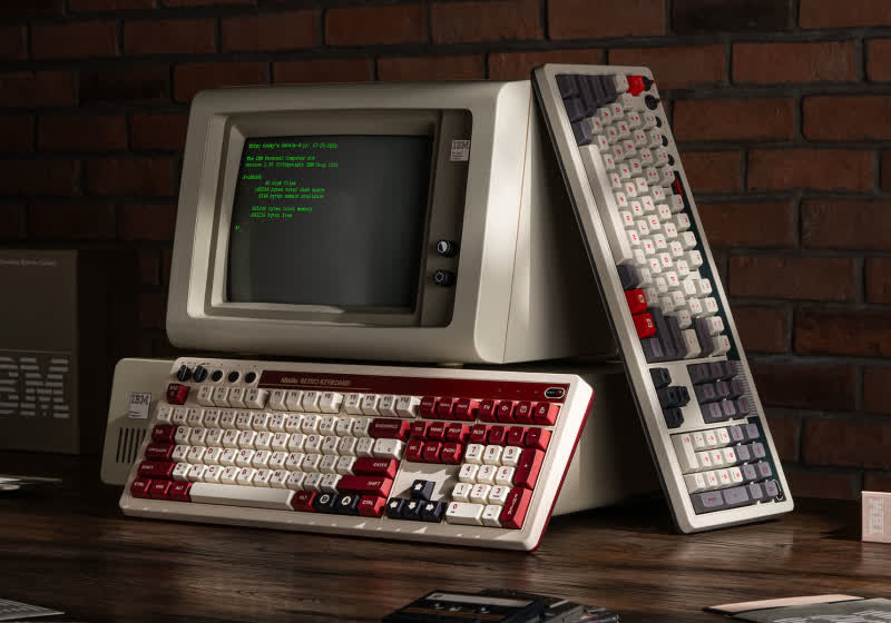 8BitDo introduces full-size retro mechanical keyboard variants | TechSpot