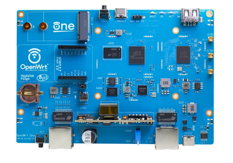 OpenWrt's first "unbrickable" reference router is now available | TechSpot