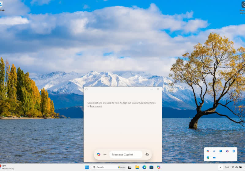 Microsoft is rolling out a website wrapper as a "native" Copilot app ...