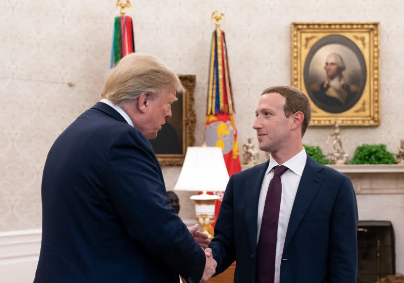 Meta denies forcing accounts to follow Donald Trump, claims hiding ...