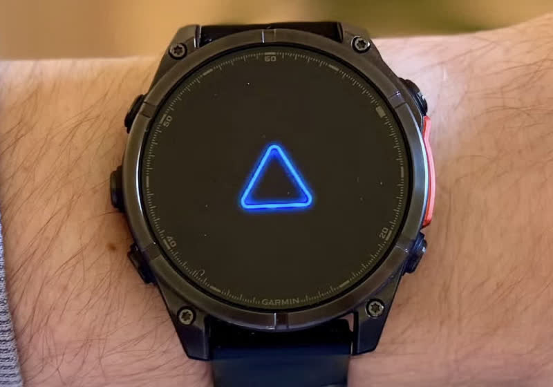 Garmin smartwatches stuck on blue triangle screen – here's how to fix ...