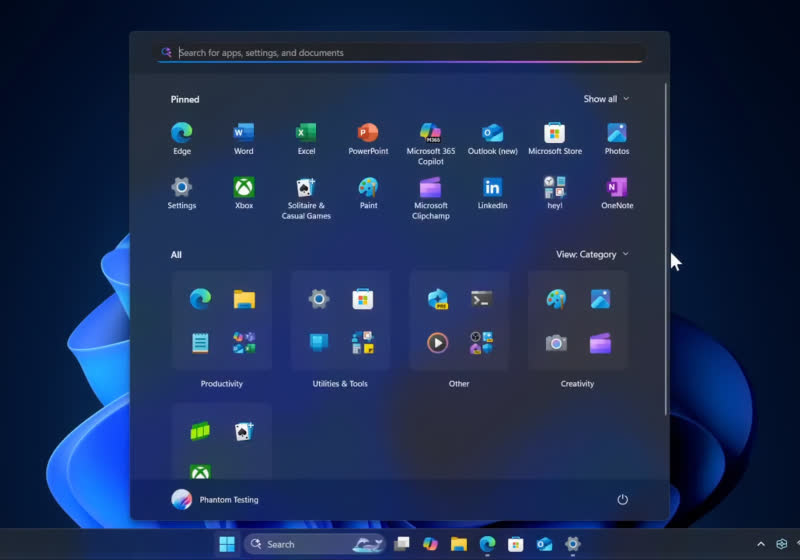 Windows 11 is getting a revamped Start Menu | TechSpot